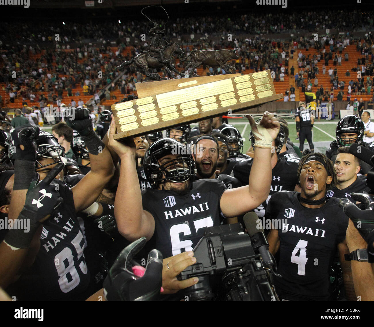 October 6, 2018 - Celebration ensues with the turn over of the Paniolo ...
