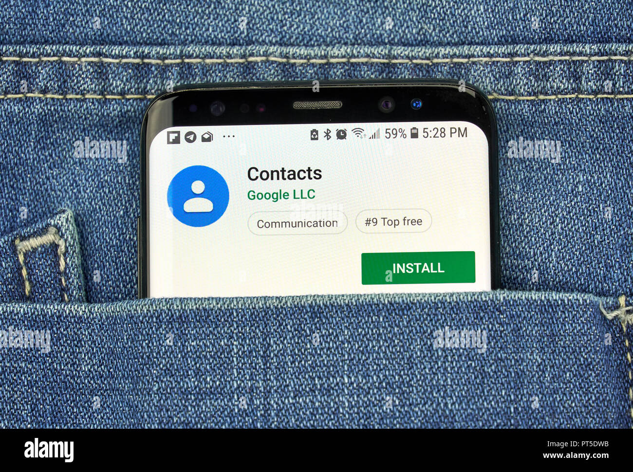 Contacts screen hi-res stock photography and images - Alamy