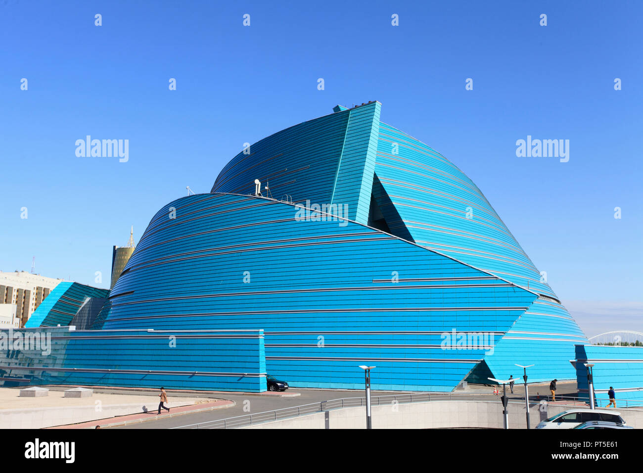 Kazakhstan; Astana; Central Concert Hall Stock Photo - Alamy
