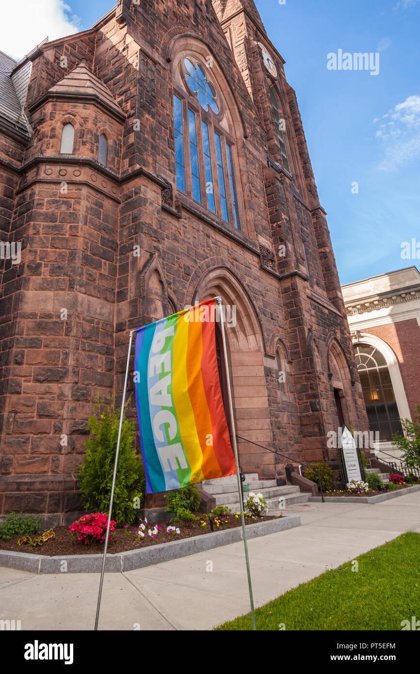 Northampton massachusetts first church hi-res stock photography and ...