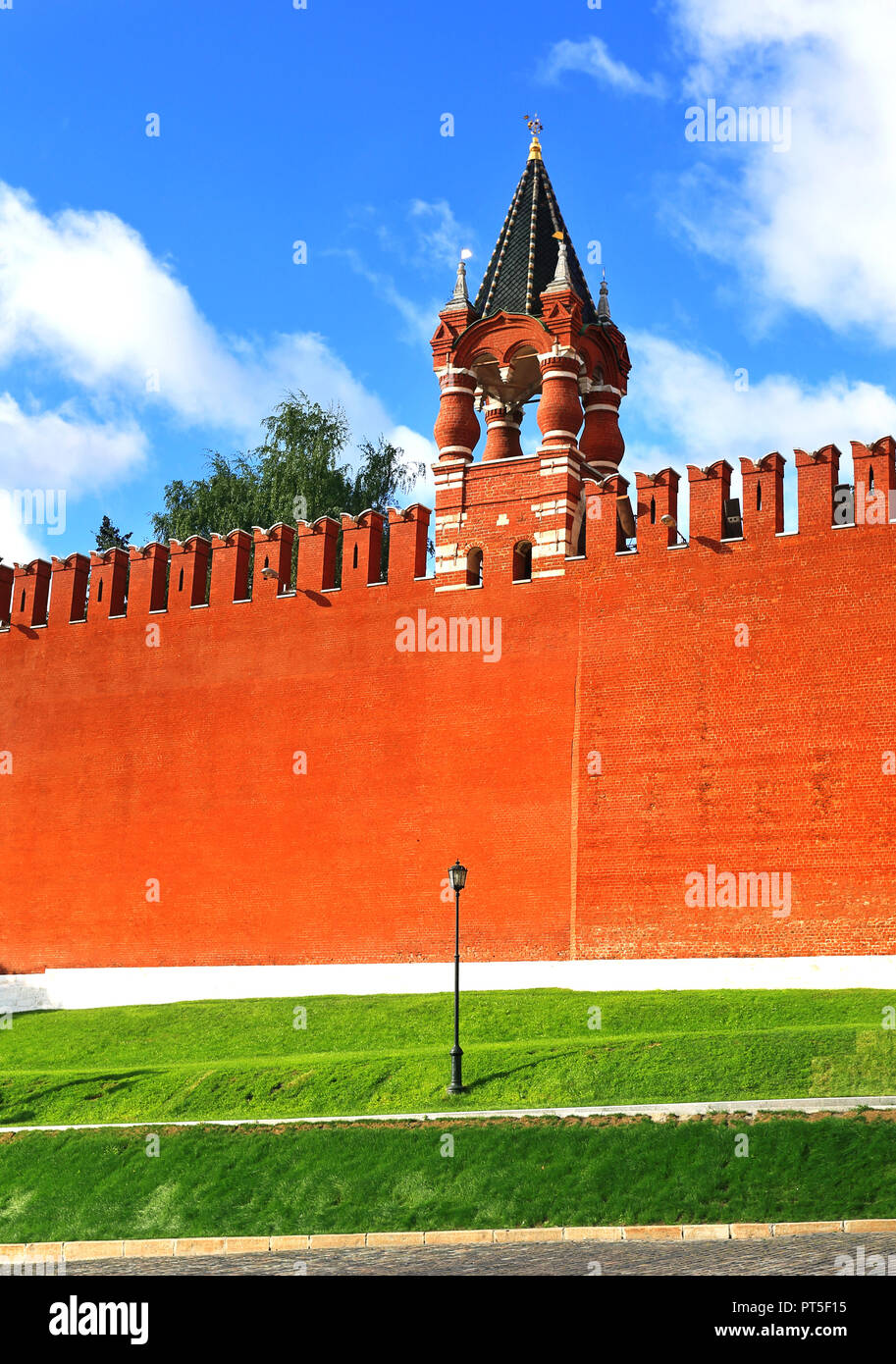Moscow Kremlin tower built in the Byzantine style Stock Photo - Alamy