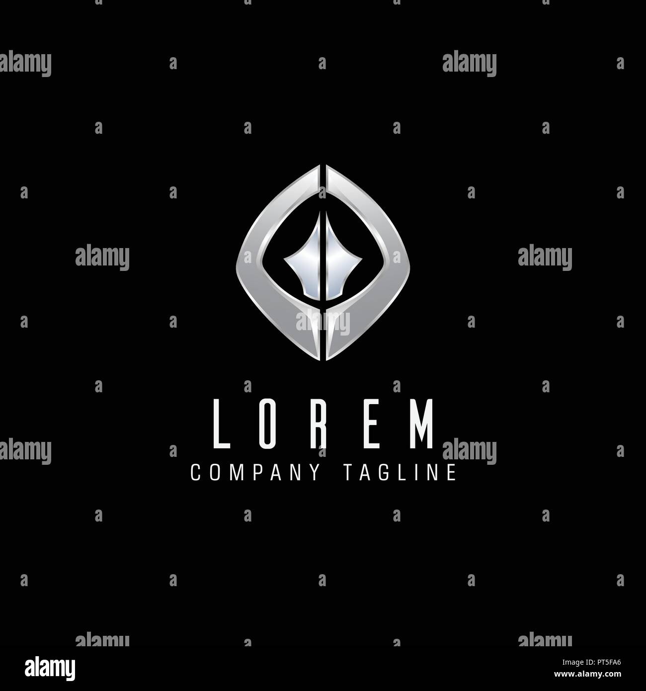 Luxury circle letter logo Stock Vector Images - Alamy