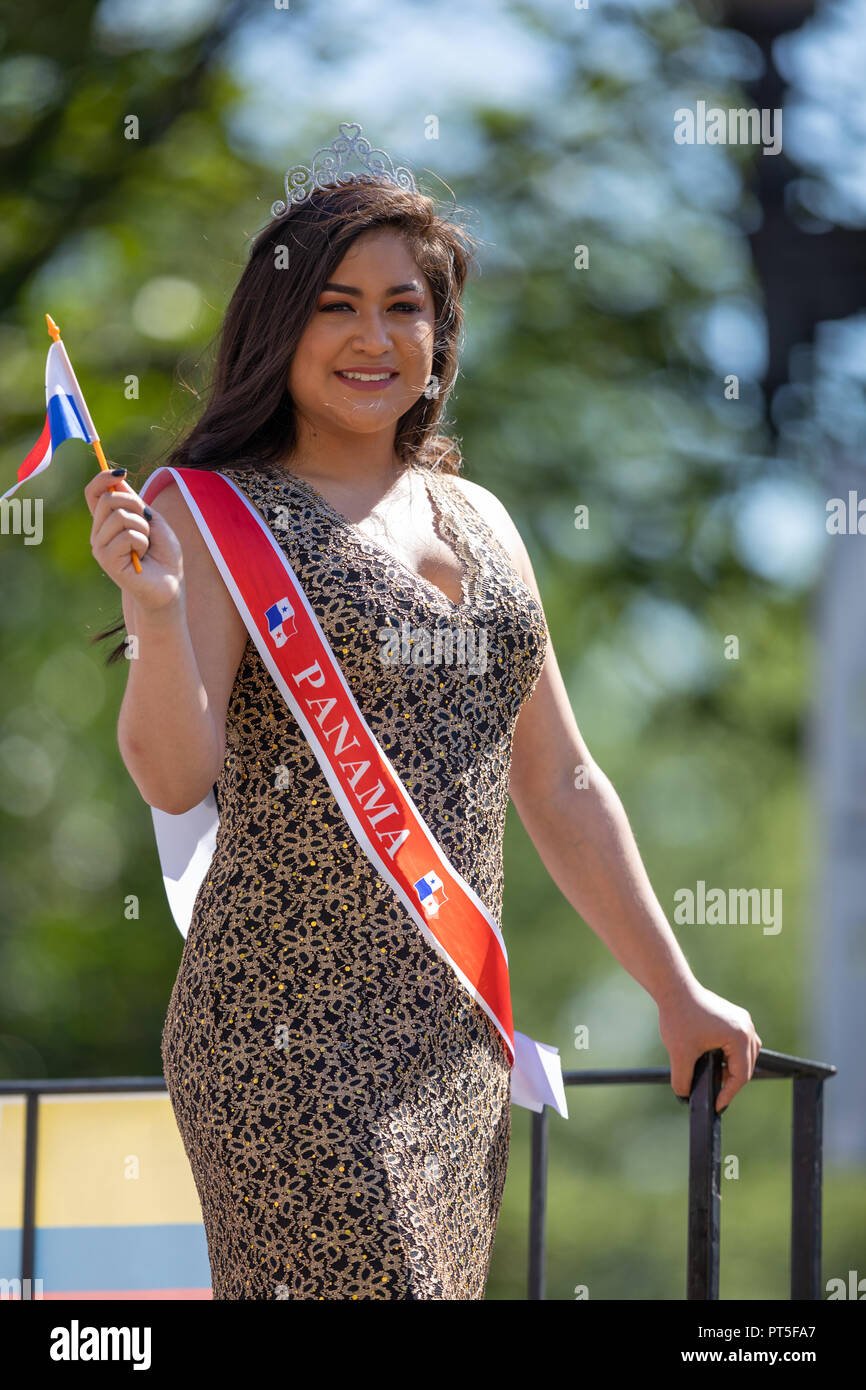 Washington, D.C., USA - September 29, 2018: The Fiesta DC Parade ...