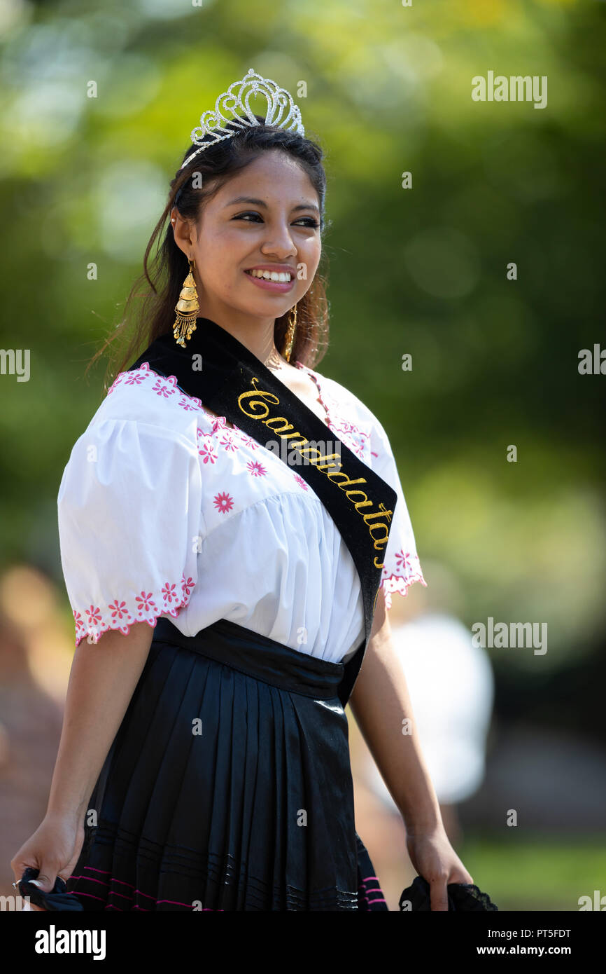 Washington, D.C., USA - September 29, 2018: The Fiesta DC Parade ...