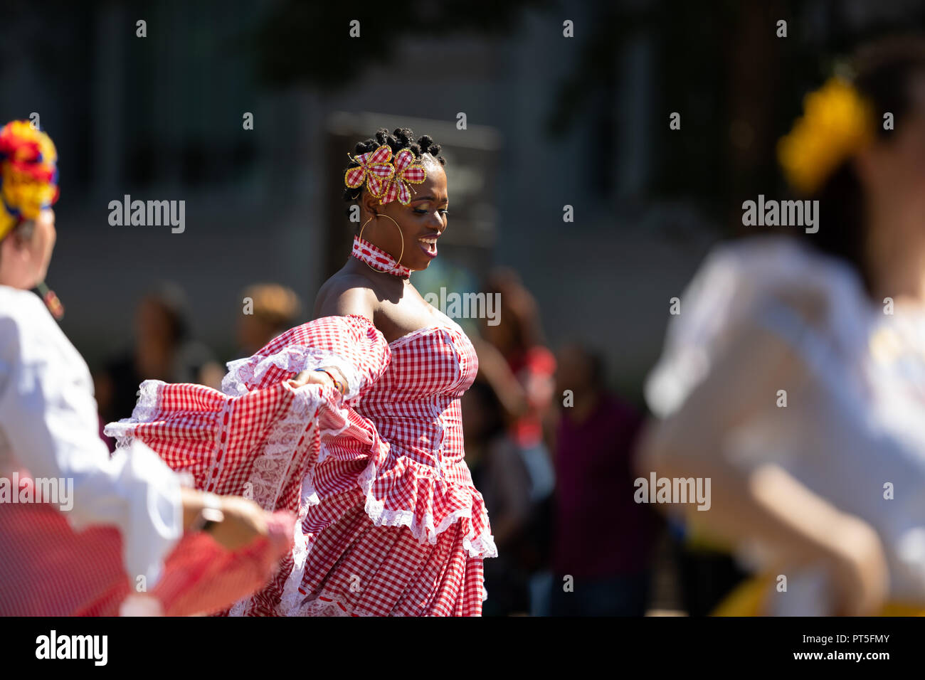 Washington, D.C., USA - September 29, 2018: The Fiesta DC Parade ...