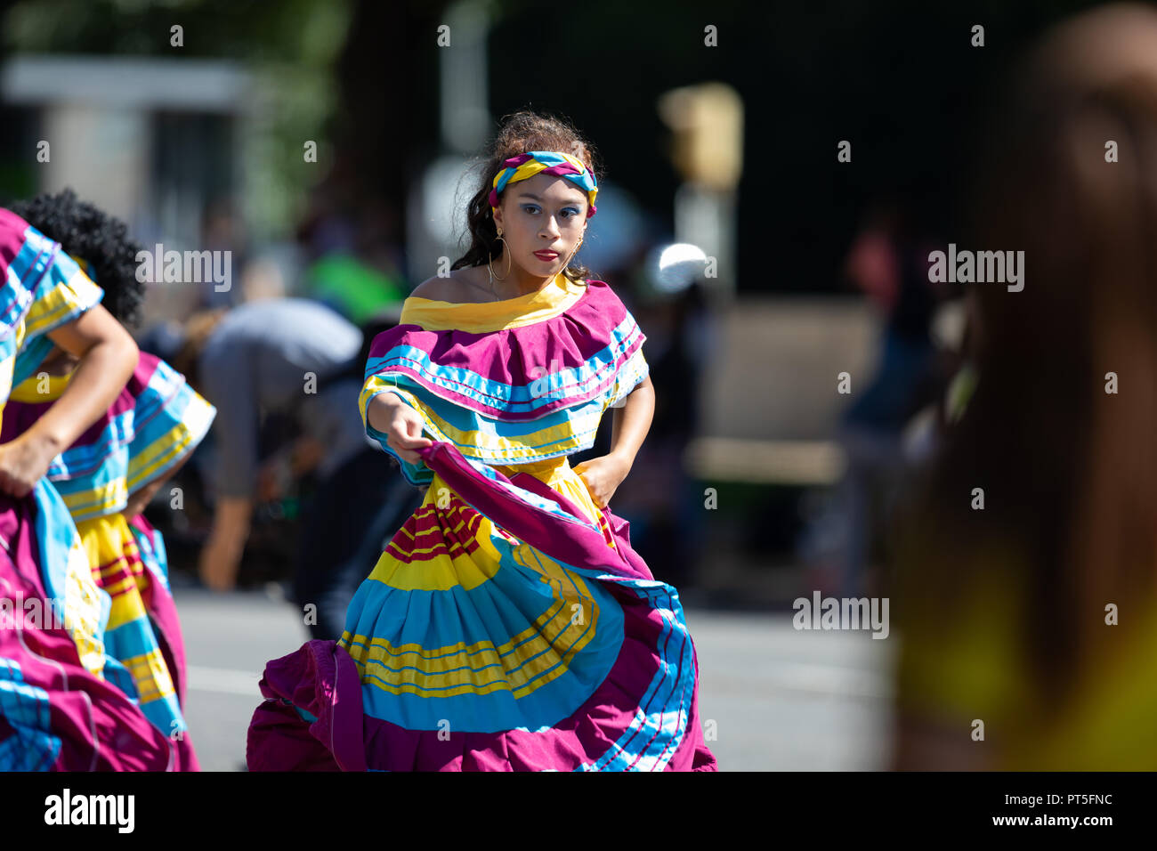 Washington, D.C., USA - September 29, 2018: The Fiesta DC Parade ...