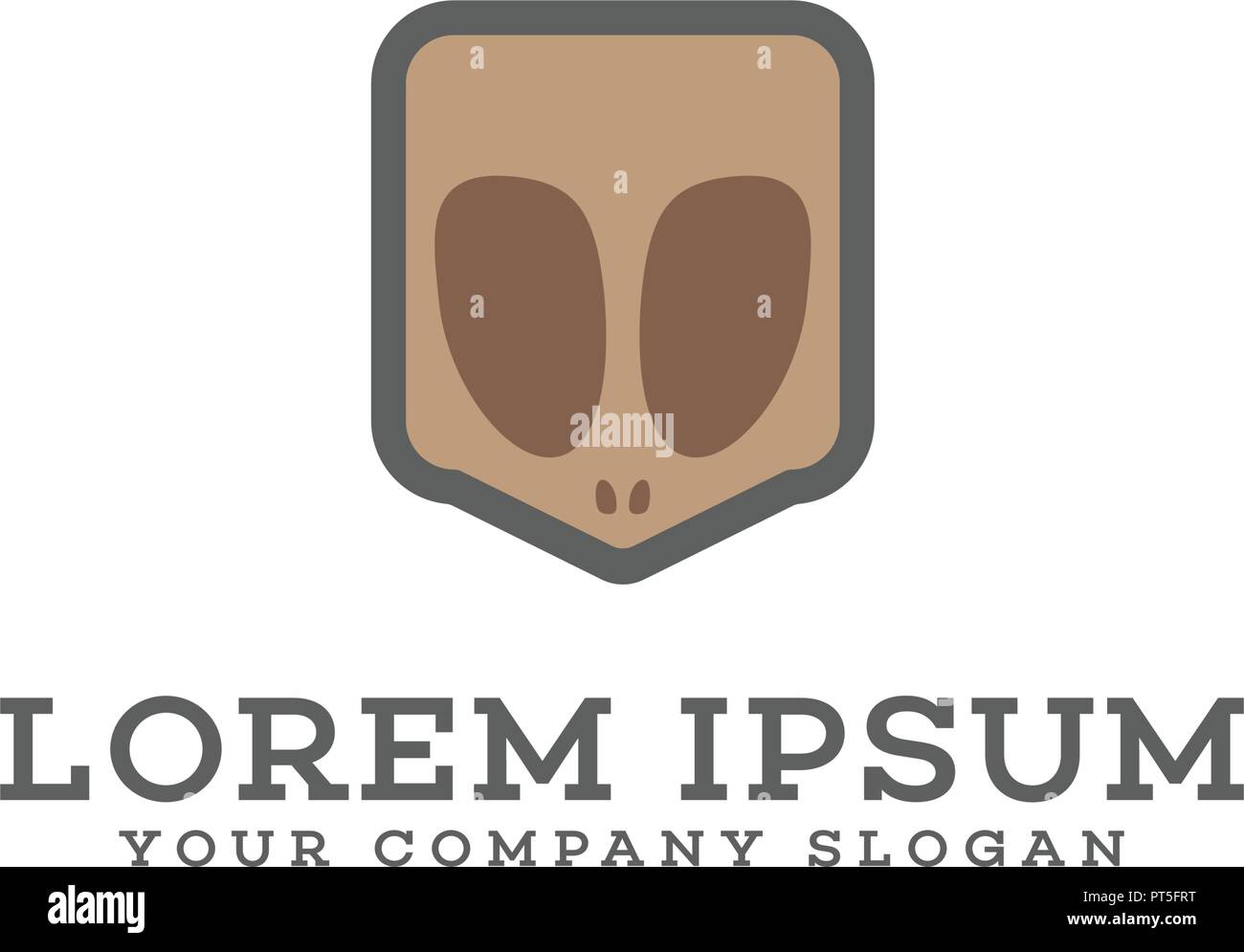 Funny Skull logo design concept template Stock Vector Image & Art - Alamy