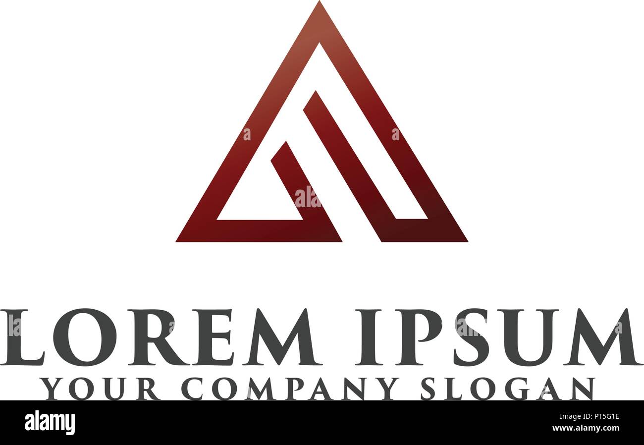 Letter A logo design concept template Stock Vector Image & Art - Alamy