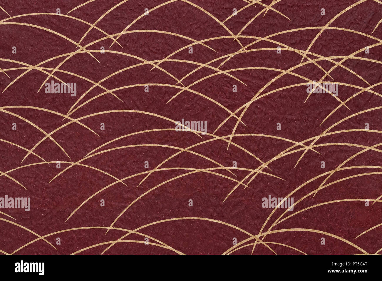 Handmade traditional japanese gold theard paper, texture background ...