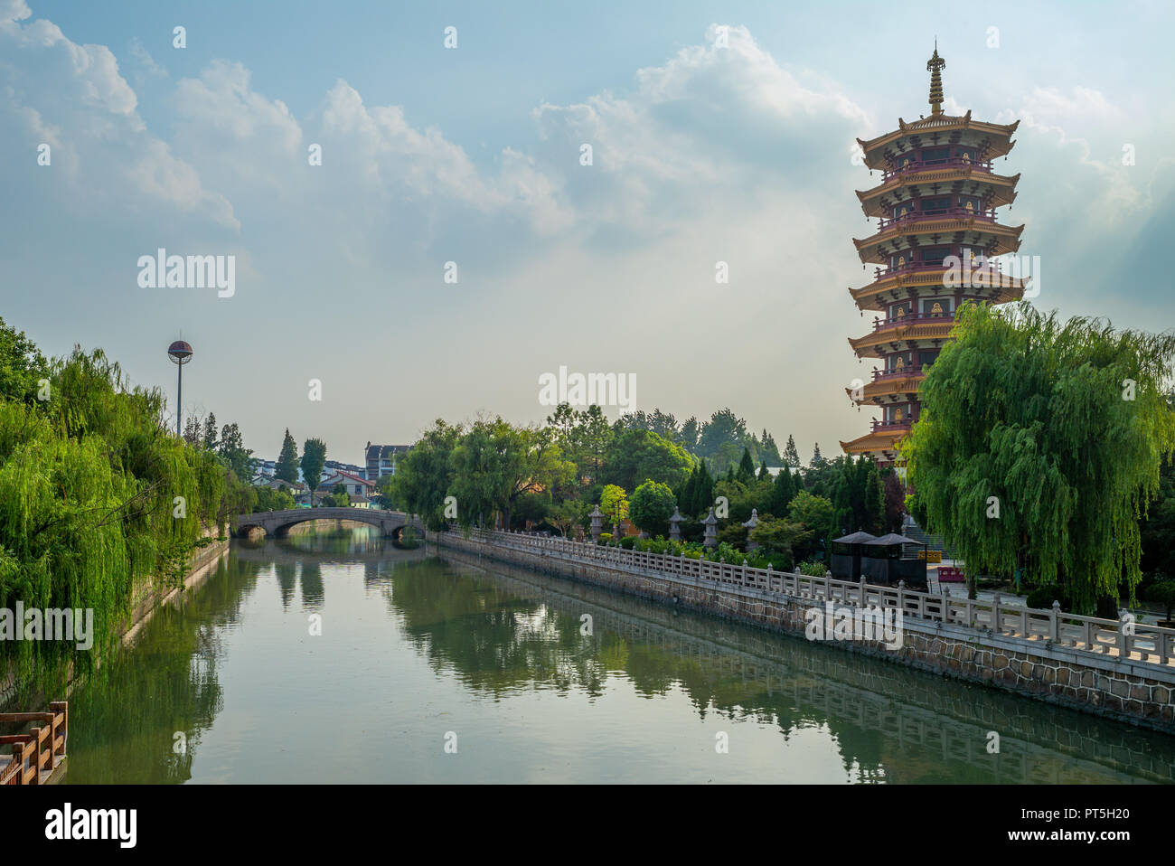 Traditional chinese temple in qibao hi-res stock photography and images ...