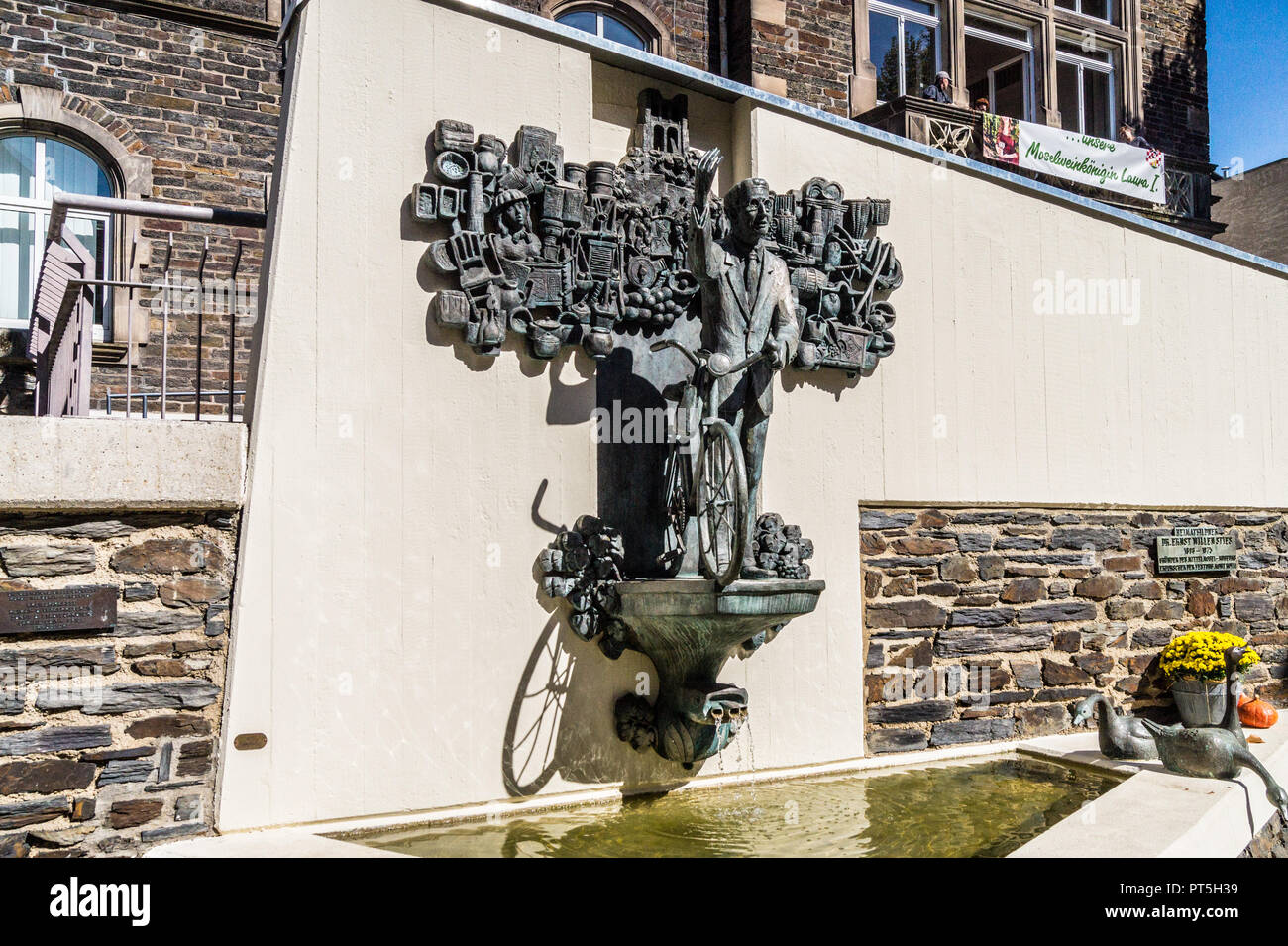 Fountain sculpture of Dr. Ernst Willen Spies, Middle Mosel museum ...
