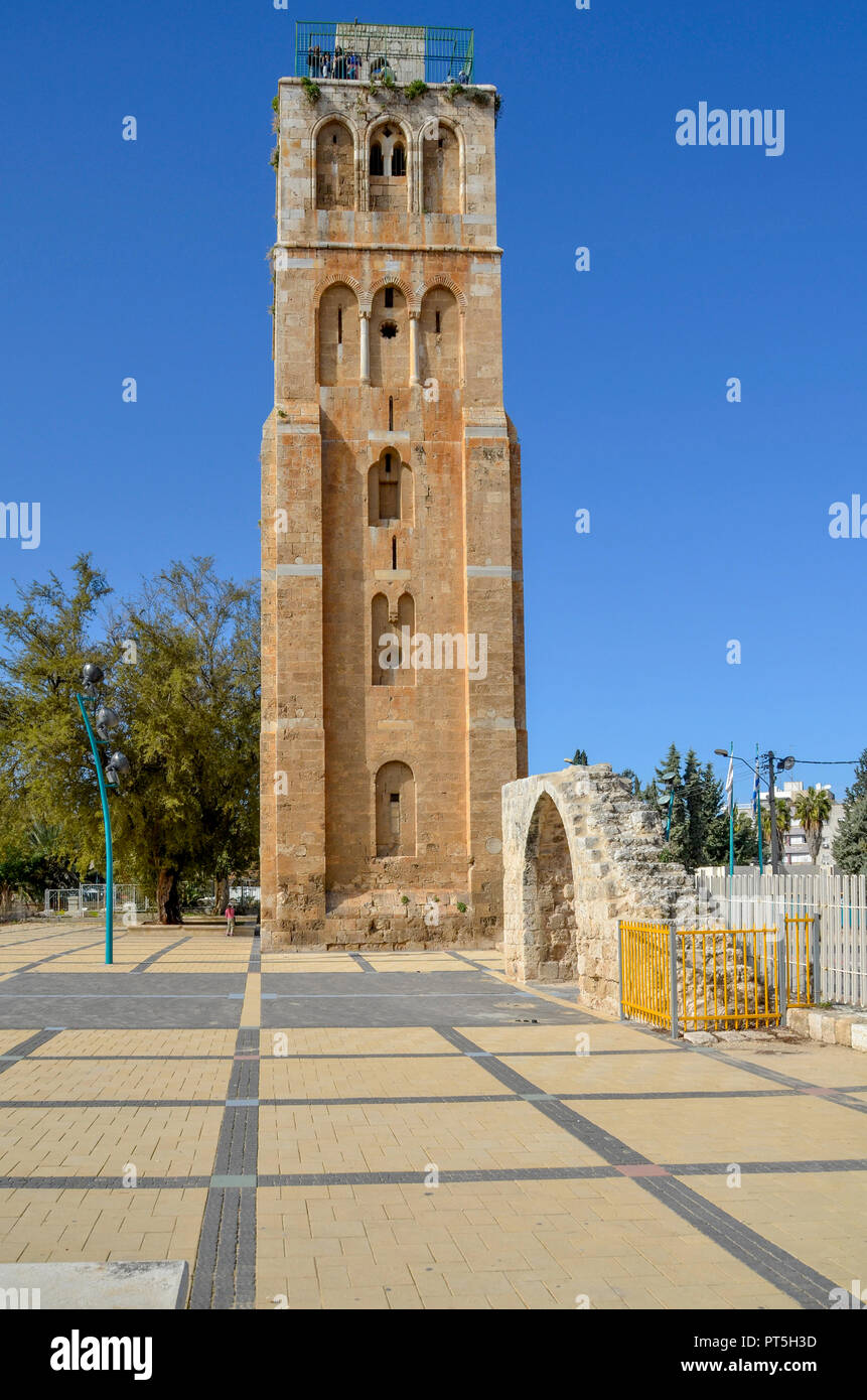 Israel, Ramla, The White Mosque (8th Century CE) The latter added (13th ...