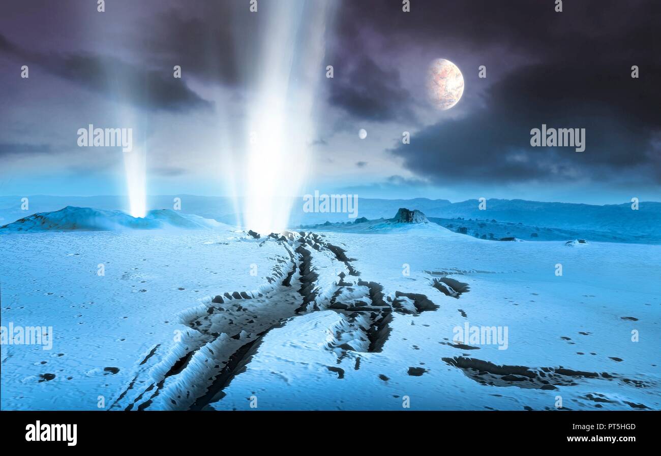 Enceladus Geysers Nasa