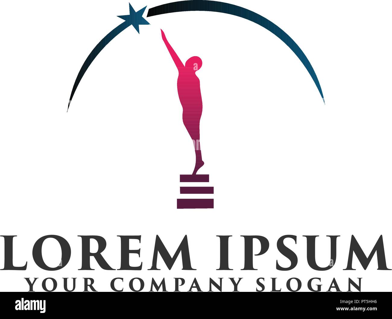 child reach star logo. education design concept template Stock Vector Image & Art - Alamy