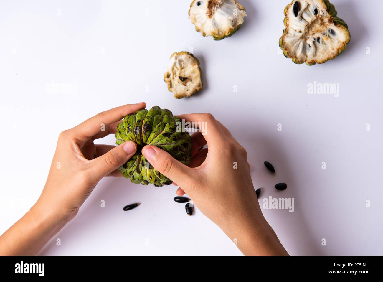 First person perspective eating hi-res stock photography and images - Alamy