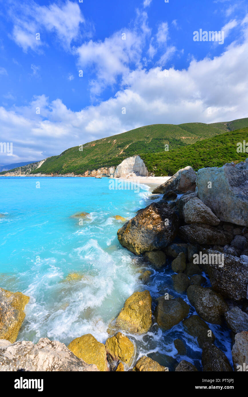 Fteri beach hi-res stock photography and images - Alamy