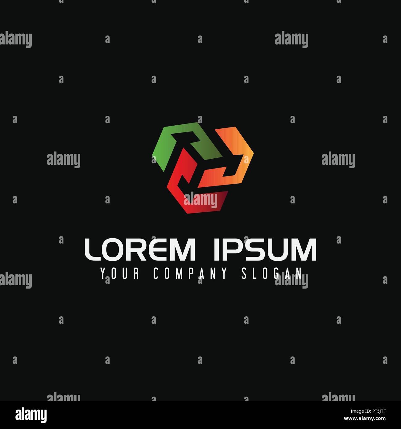 Chat box logo Stock Vector Images - Alamy