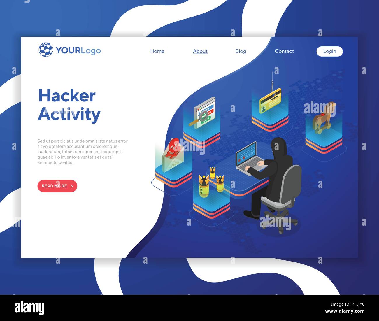 Hacker hook Stock Vector Images - Alamy