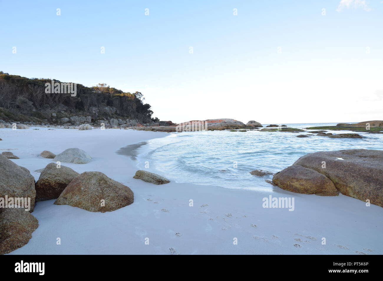 Cosy Corner North Bay of Fires Beach landscape Stock Photo - Alamy