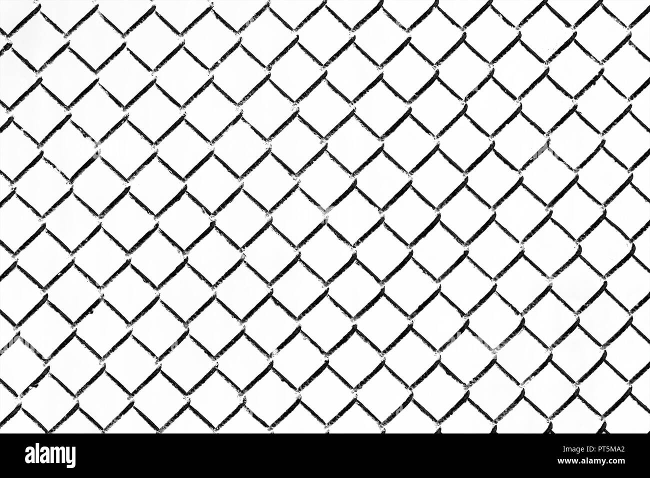 Chain fence background Black and White Stock Photos & Images - Alamy