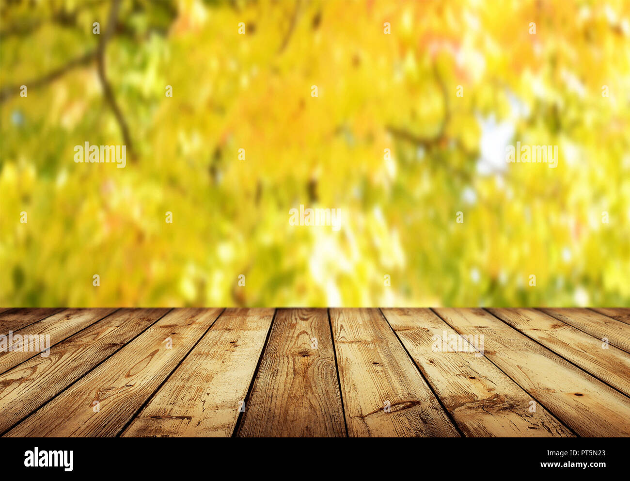 empty table for product display montages Stock Photo - Alamy
