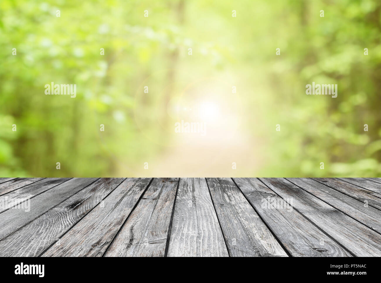 empty table for product display montages Stock Photo - Alamy
