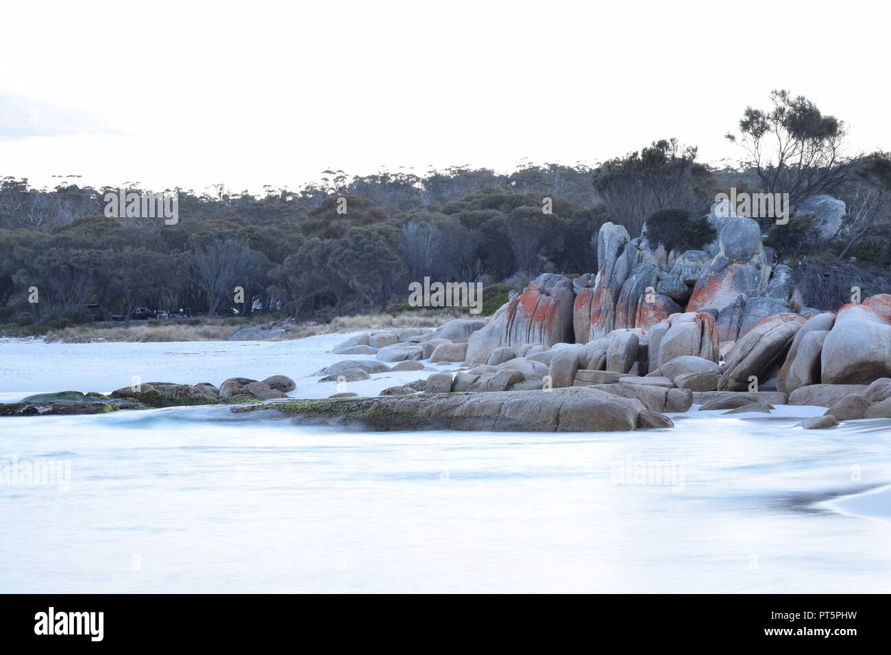 Cosy Corner North Bay of Fires Beach landscape Stock Photo - Alamy