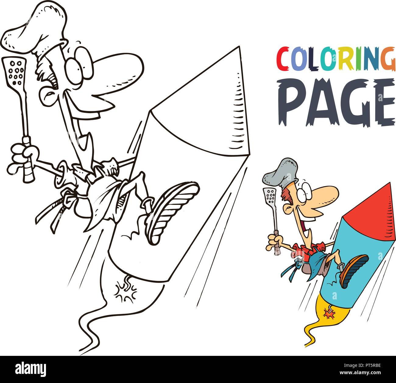 Graphic coloring page hi-res stock photography and images - Alamy