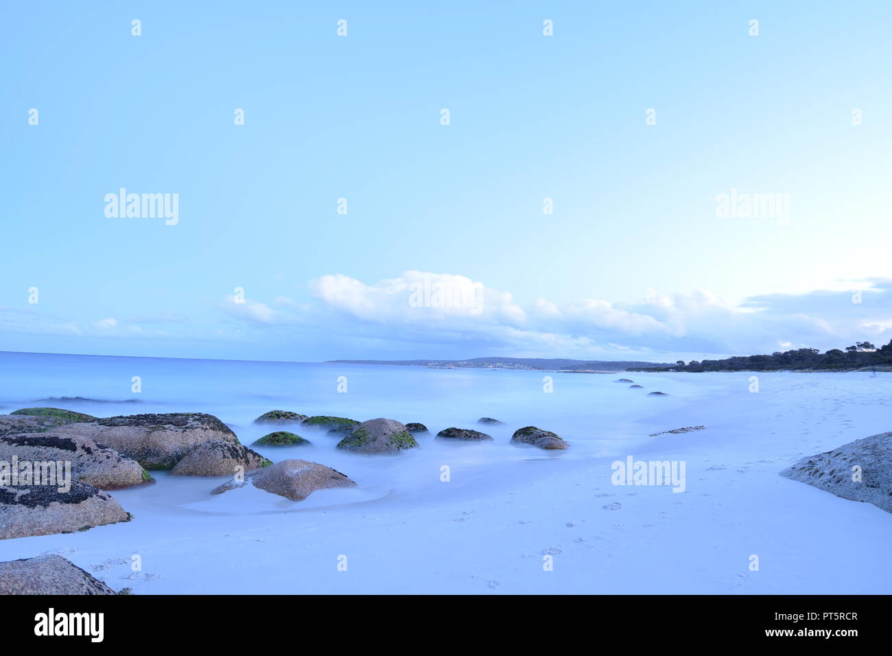 Cosy Corner North Bay of Fires Beach landscape Stock Photo - Alamy