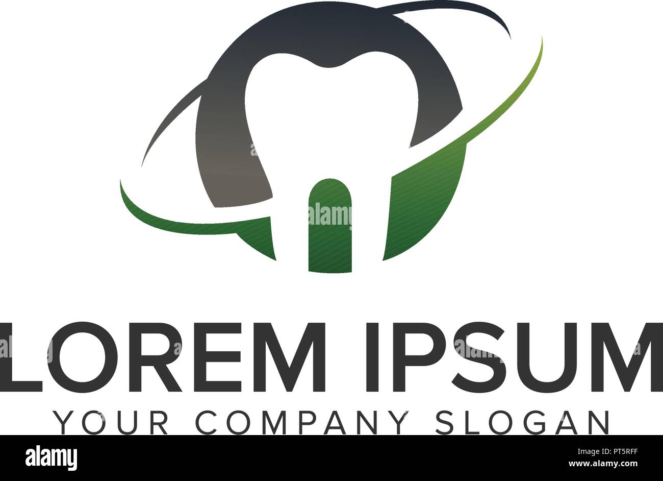 Dental clinic tooth logo Stock Vector Images - Alamy