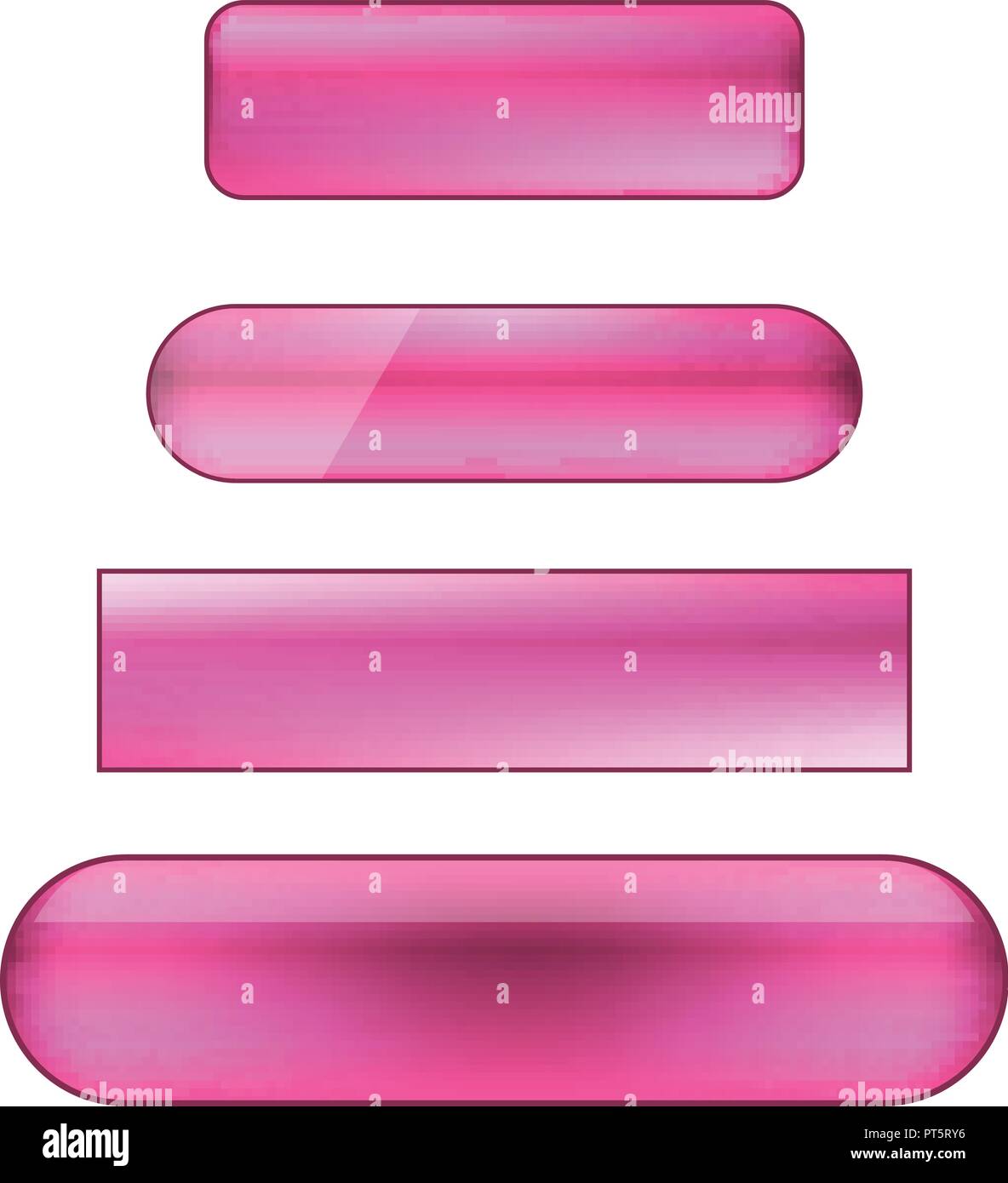 vector web buttons set - purple Stock Vector Image & Art - Alamy