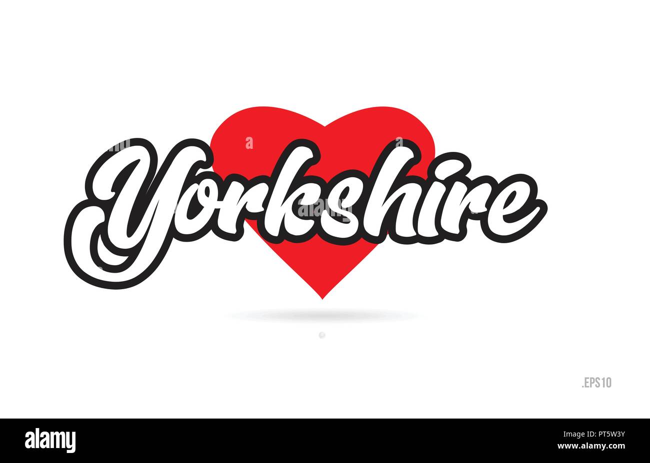 Heart yorkshire Stock Vector Images - Alamy