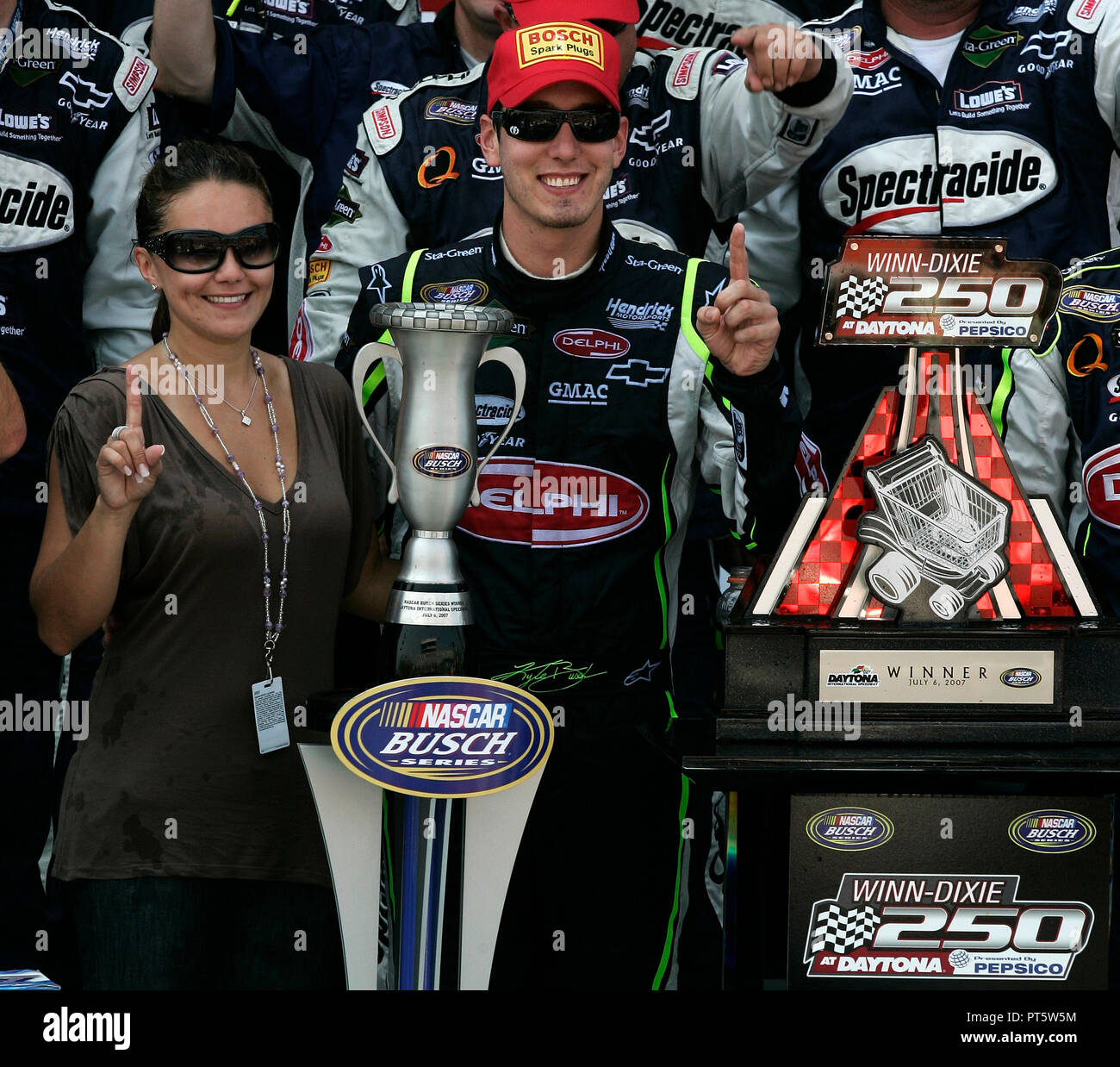 Kyle busch 2007 hi-res stock photography and images - Alamy
