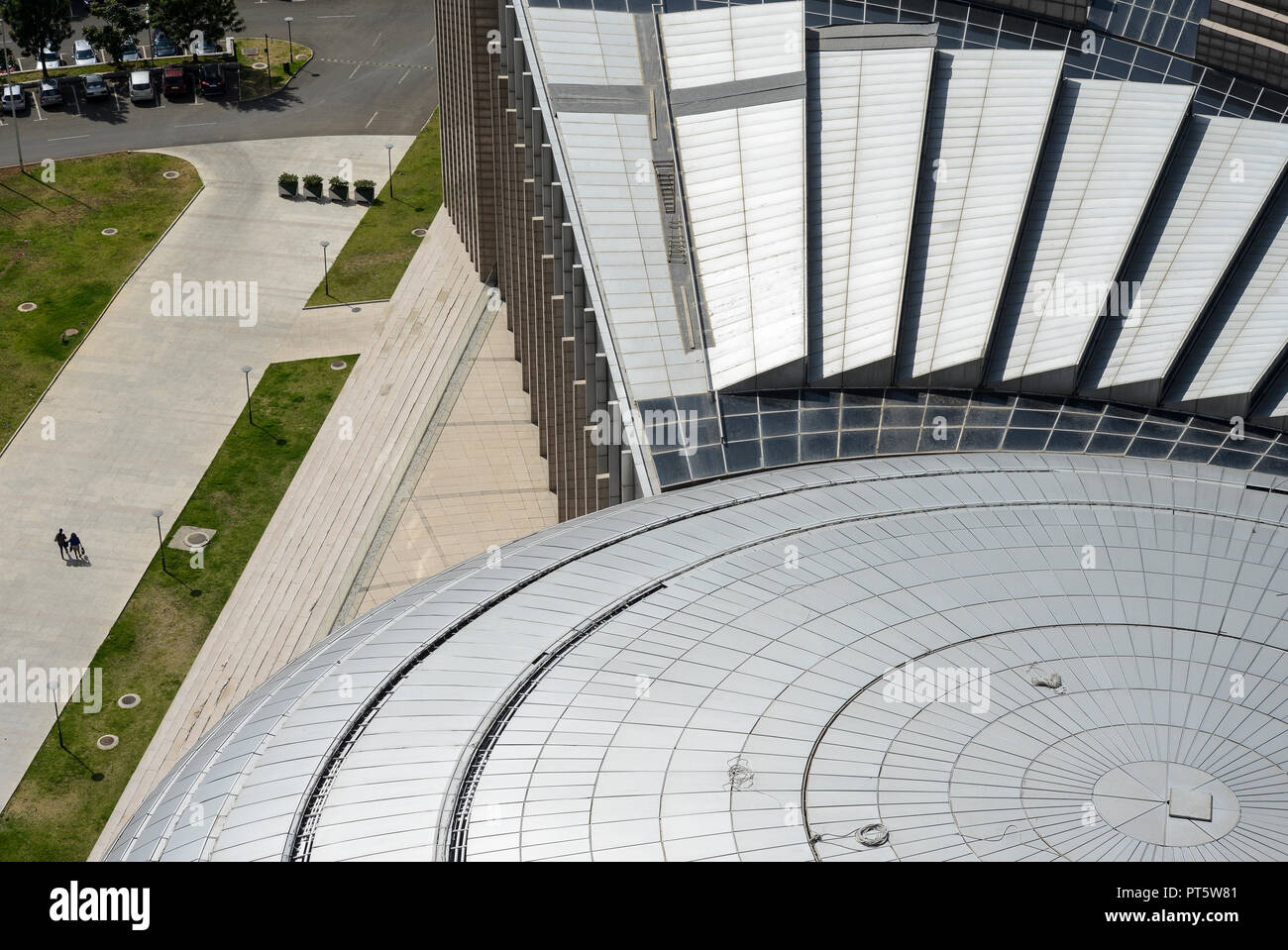 ETHIOPIA Addis Ababa, AU African Union new building, constructed and ...