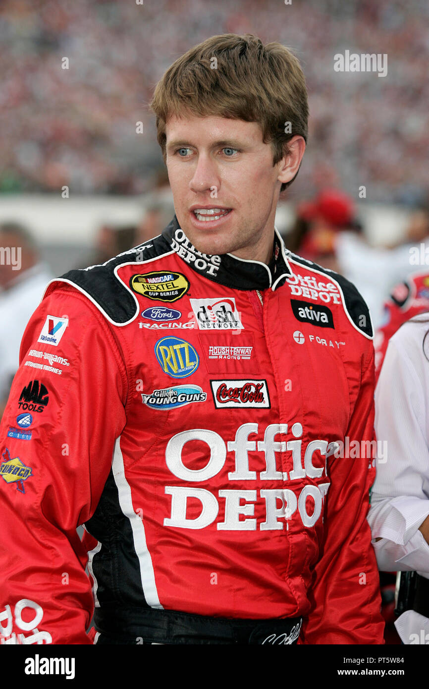 Carl edwards 2007 hi-res stock photography and images - Alamy