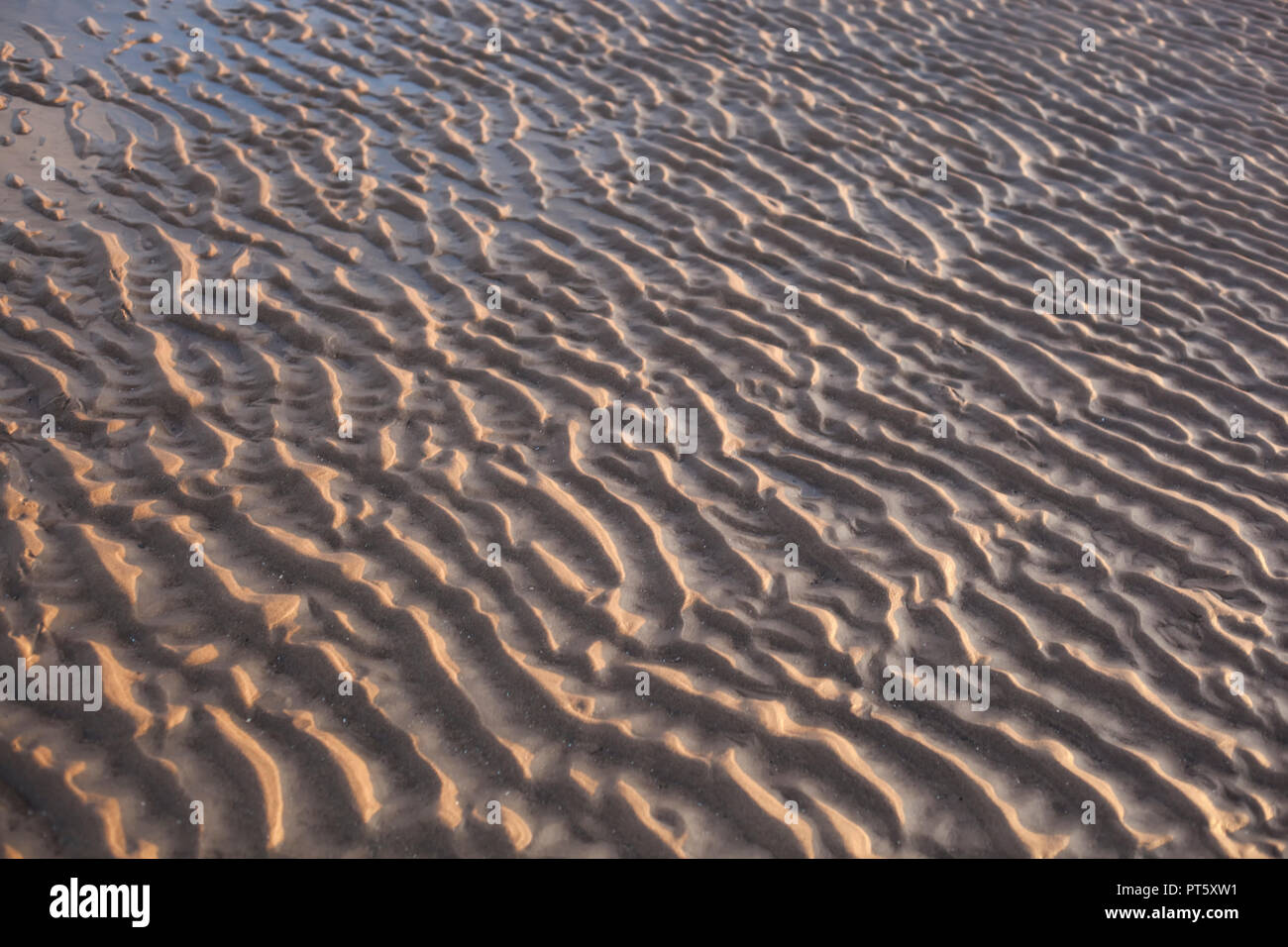 Blackpool beach sand ripples hi-res stock photography and images - Alamy