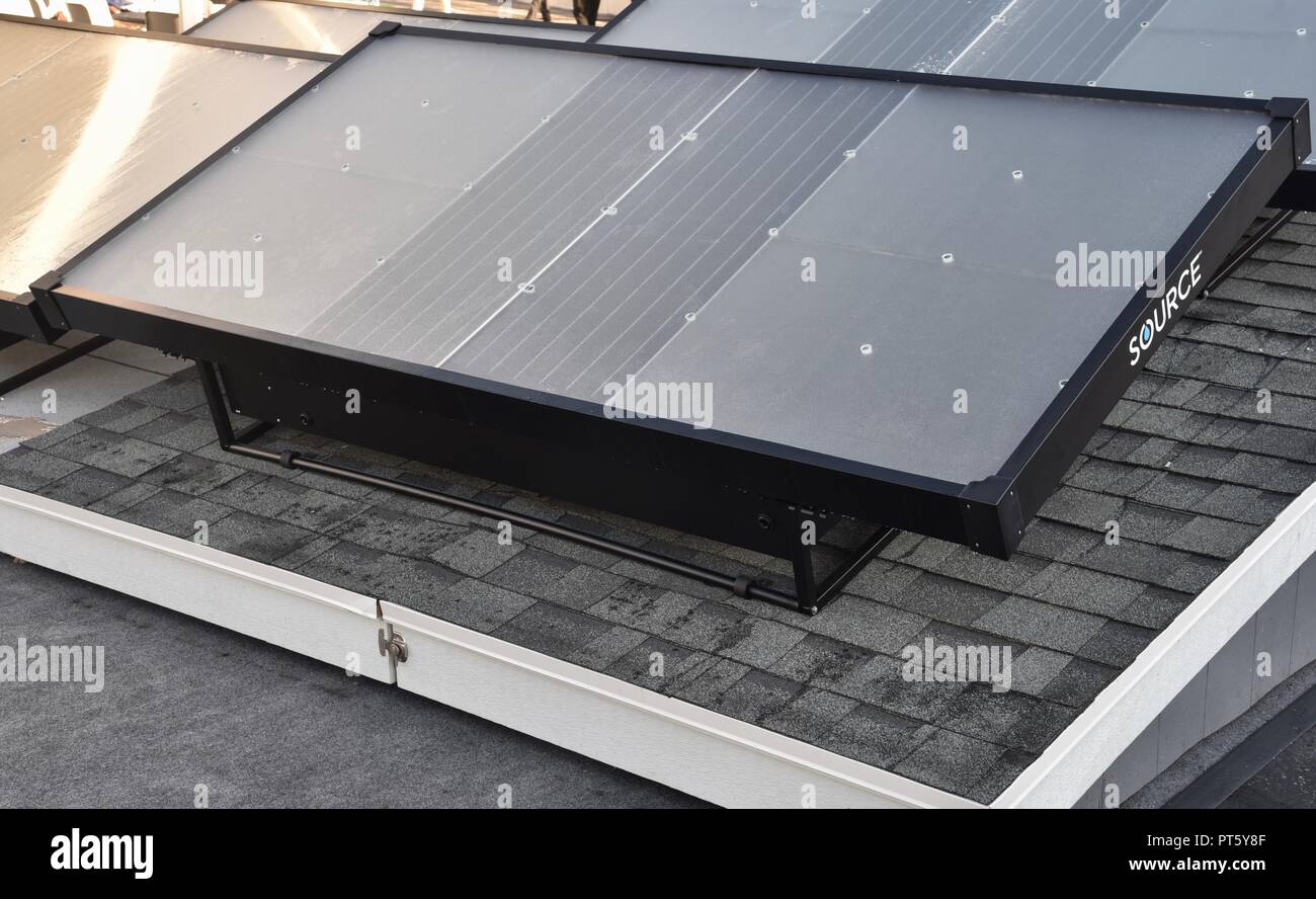 Zero Mass Water SOURCE panel that makes water from air, at CES ...