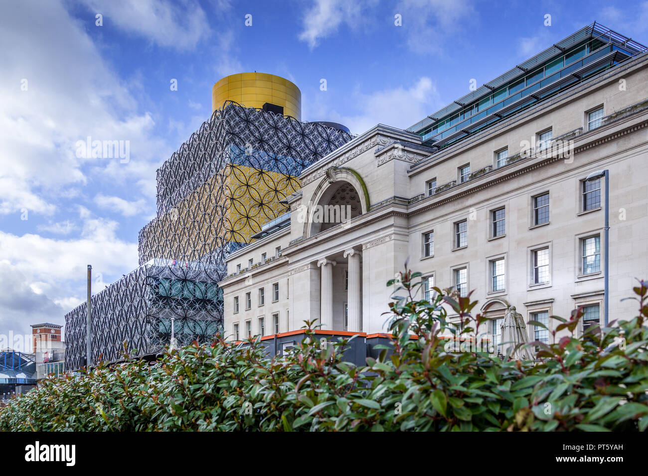 Beautiful modern architecture of The Library Of Birmingham, UK Stock ...