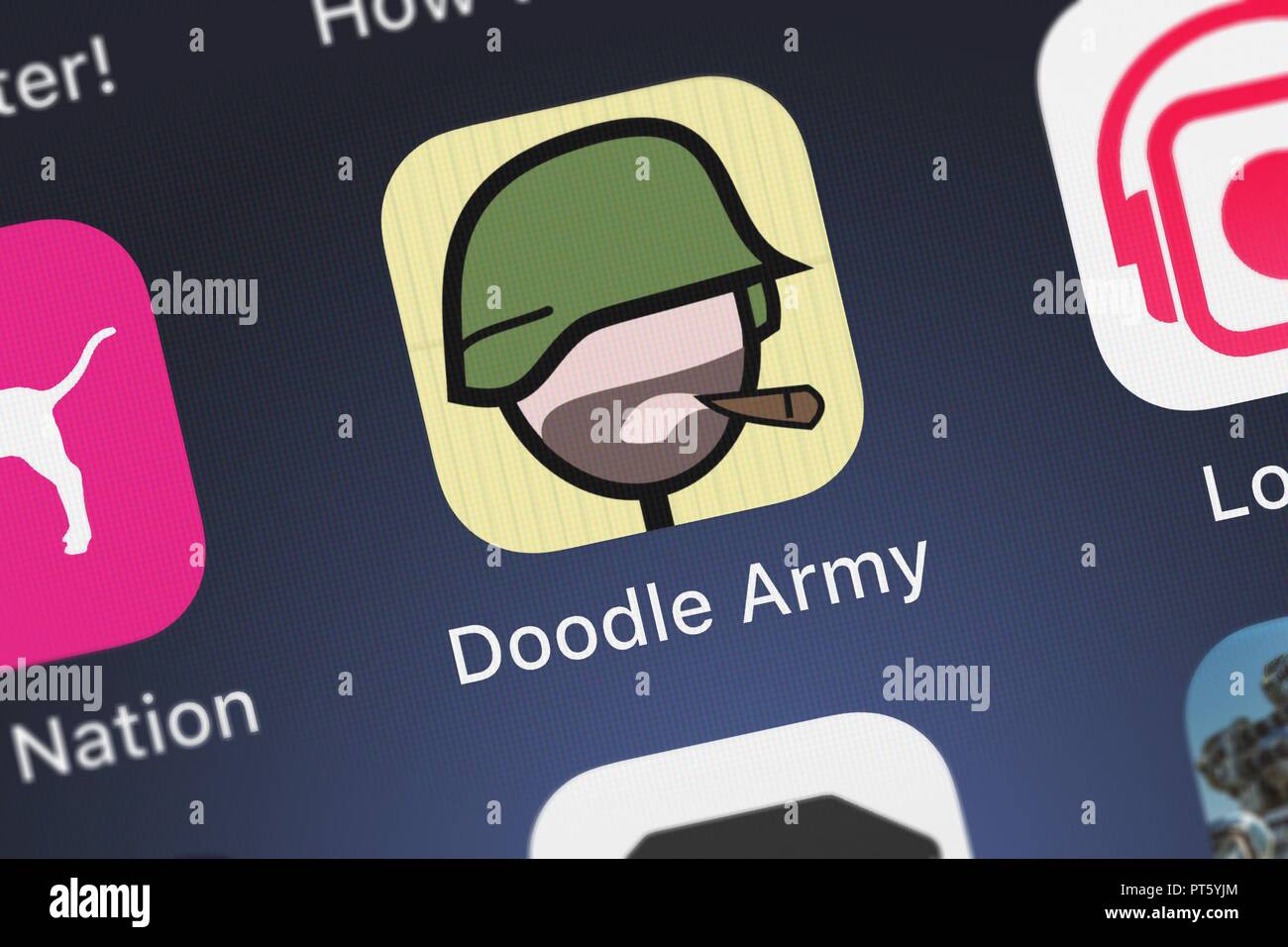 Doodle army hi-res stock photography and images - Alamy