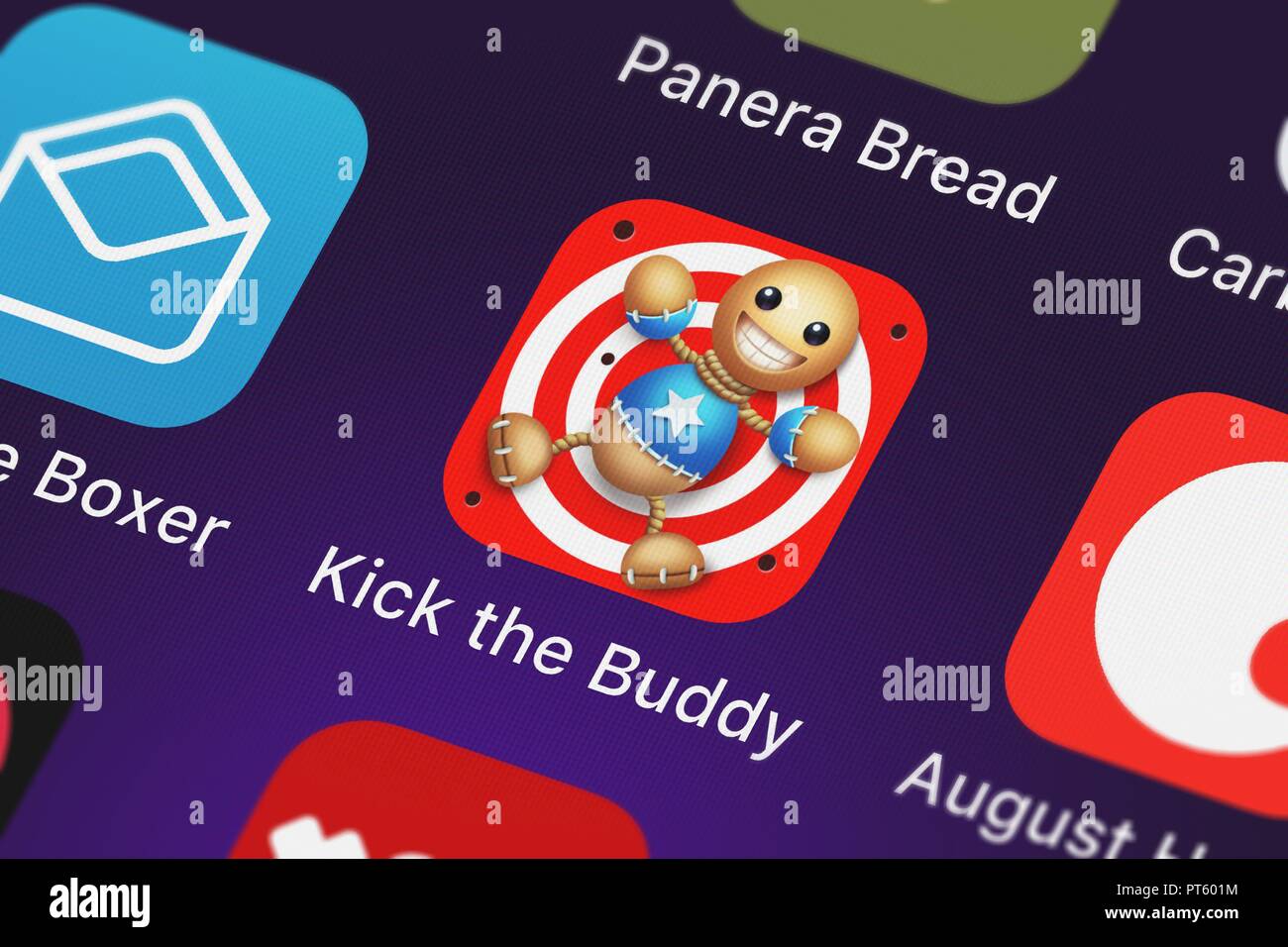 Kick the buddy hi-res stock photography and images - Alamy