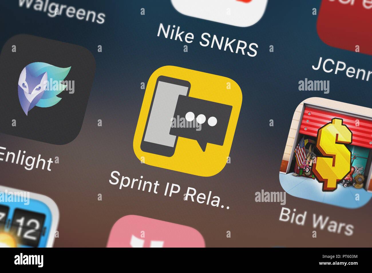 Sprint ip relay hi-res stock photography and images - Alamy