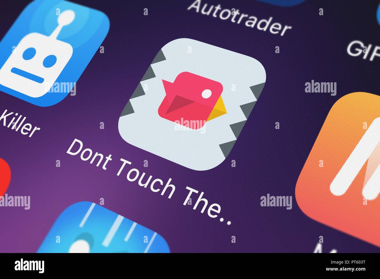 Dont touch the spikes hi-res stock photography and images - Alamy