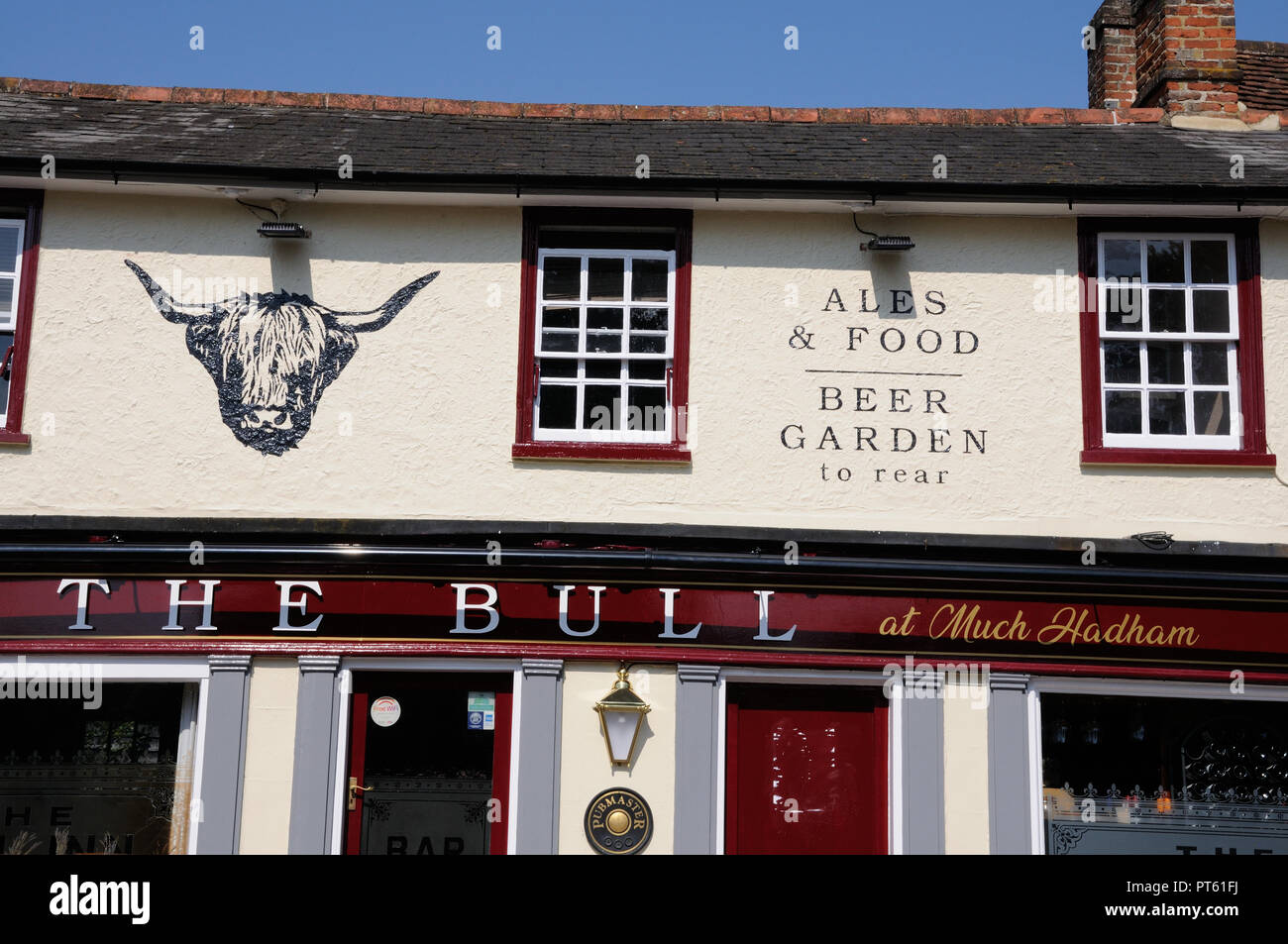 The Bull Inn, Much Hadham, Hertfordshire Stock Photo - Alamy