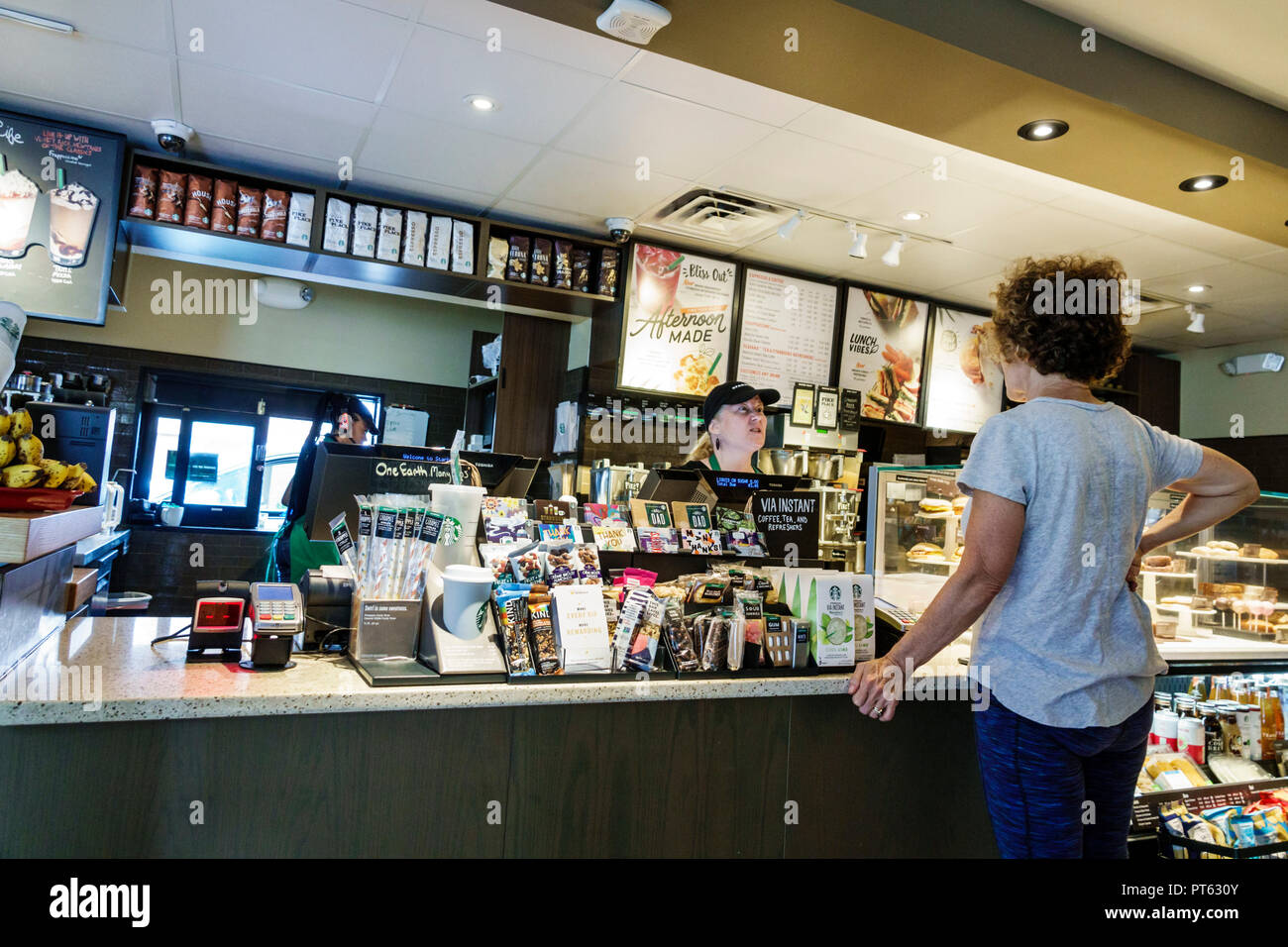 St. Saint Petersburg Florida,Starbucks Coffee,cafe business,inside ...