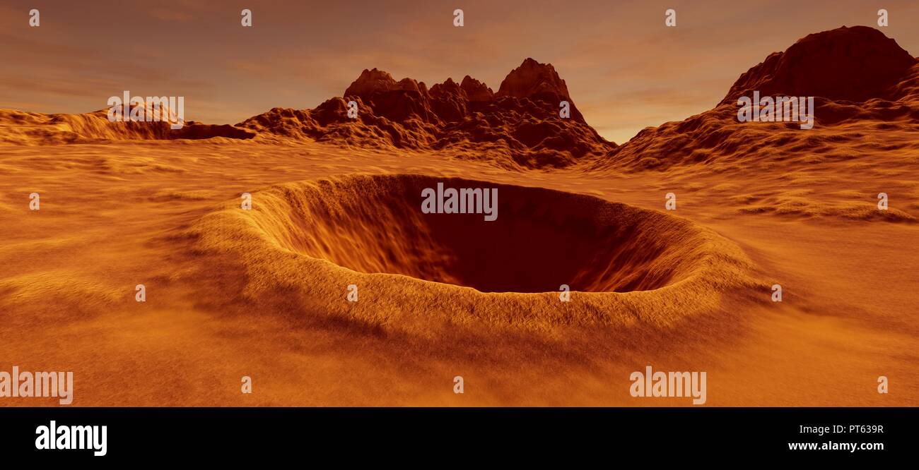 Extremely detailed and realistic high resolution 3D image of a big ...