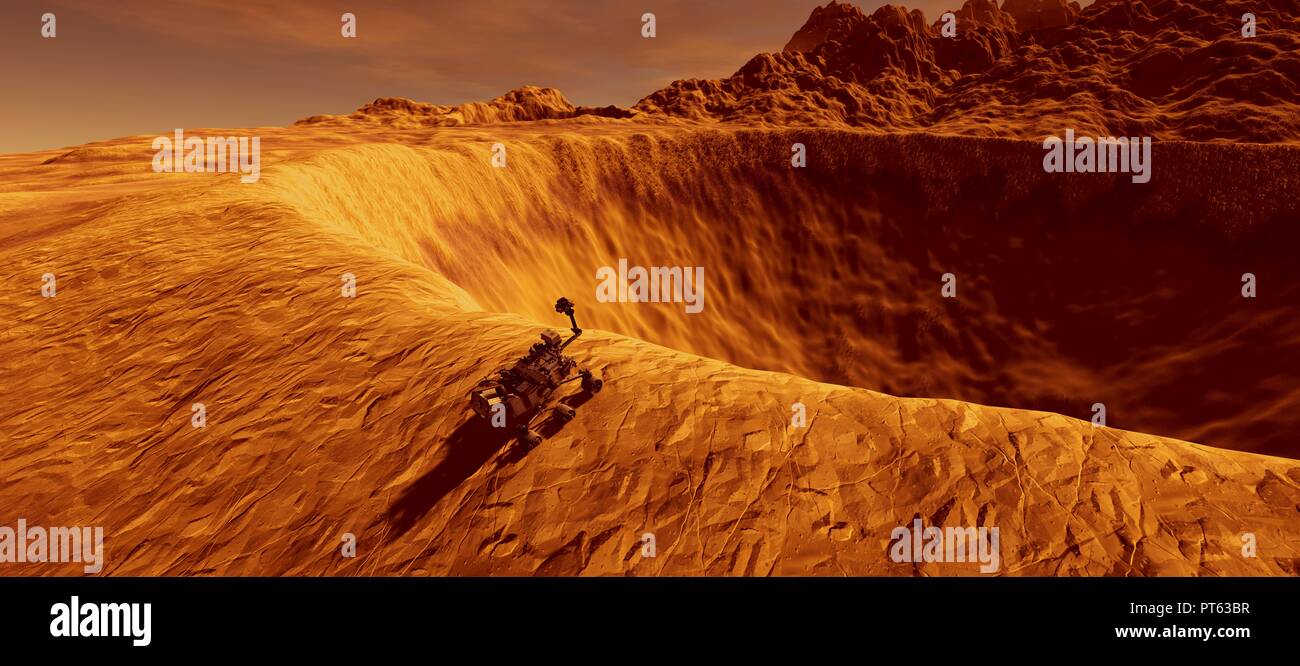 Extremely detailed and realistic high resolution 3D image of Mars ...