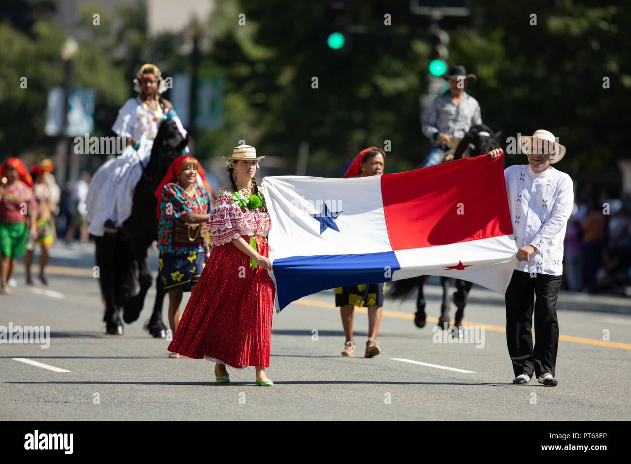 Panamanian national flag hi-res stock photography and images - Alamy