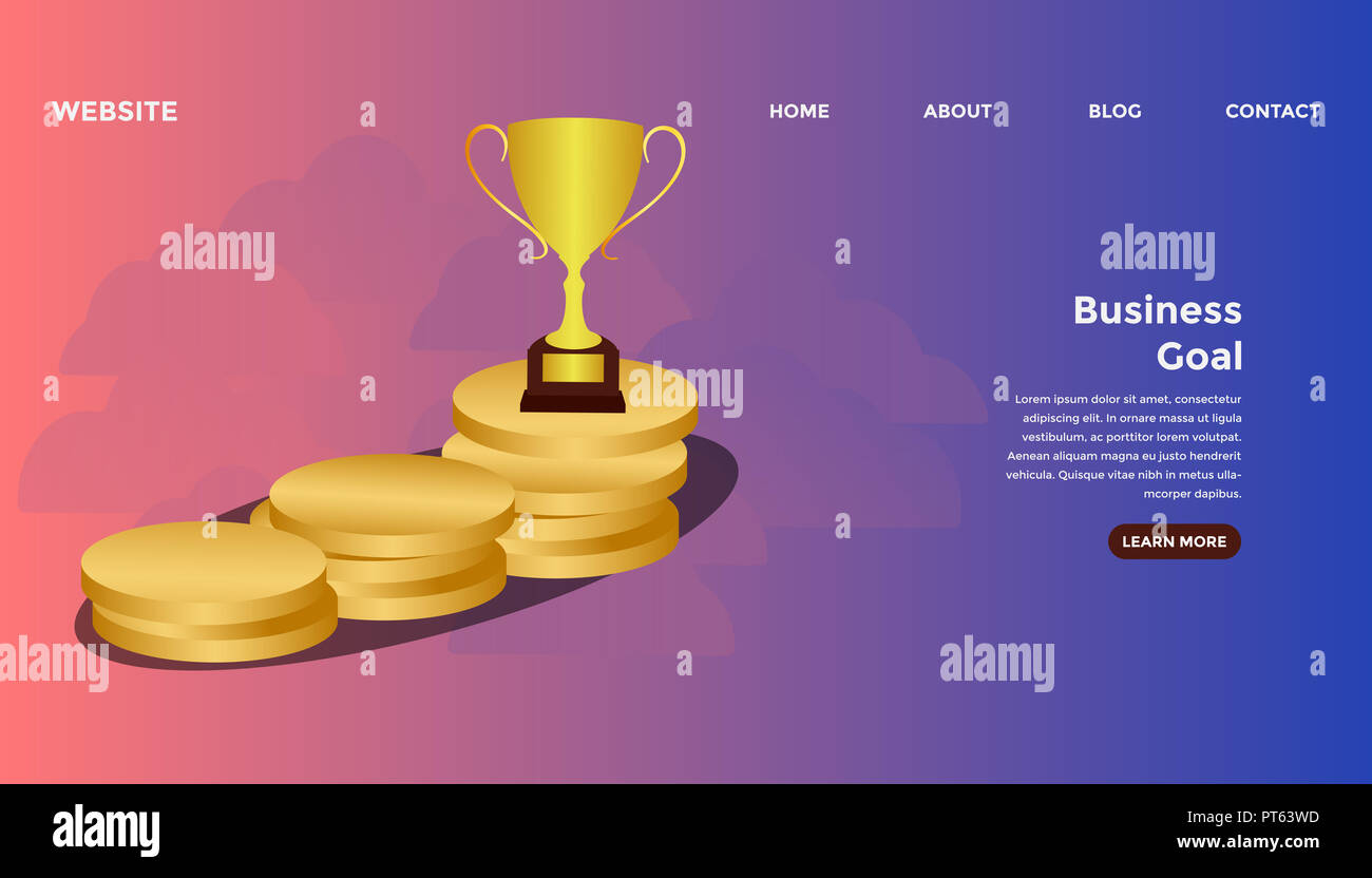 Business goal concept Stock Photo - Alamy