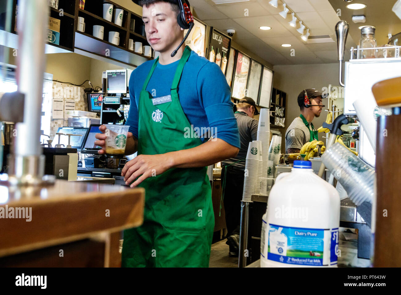 Starbucks Barista Male