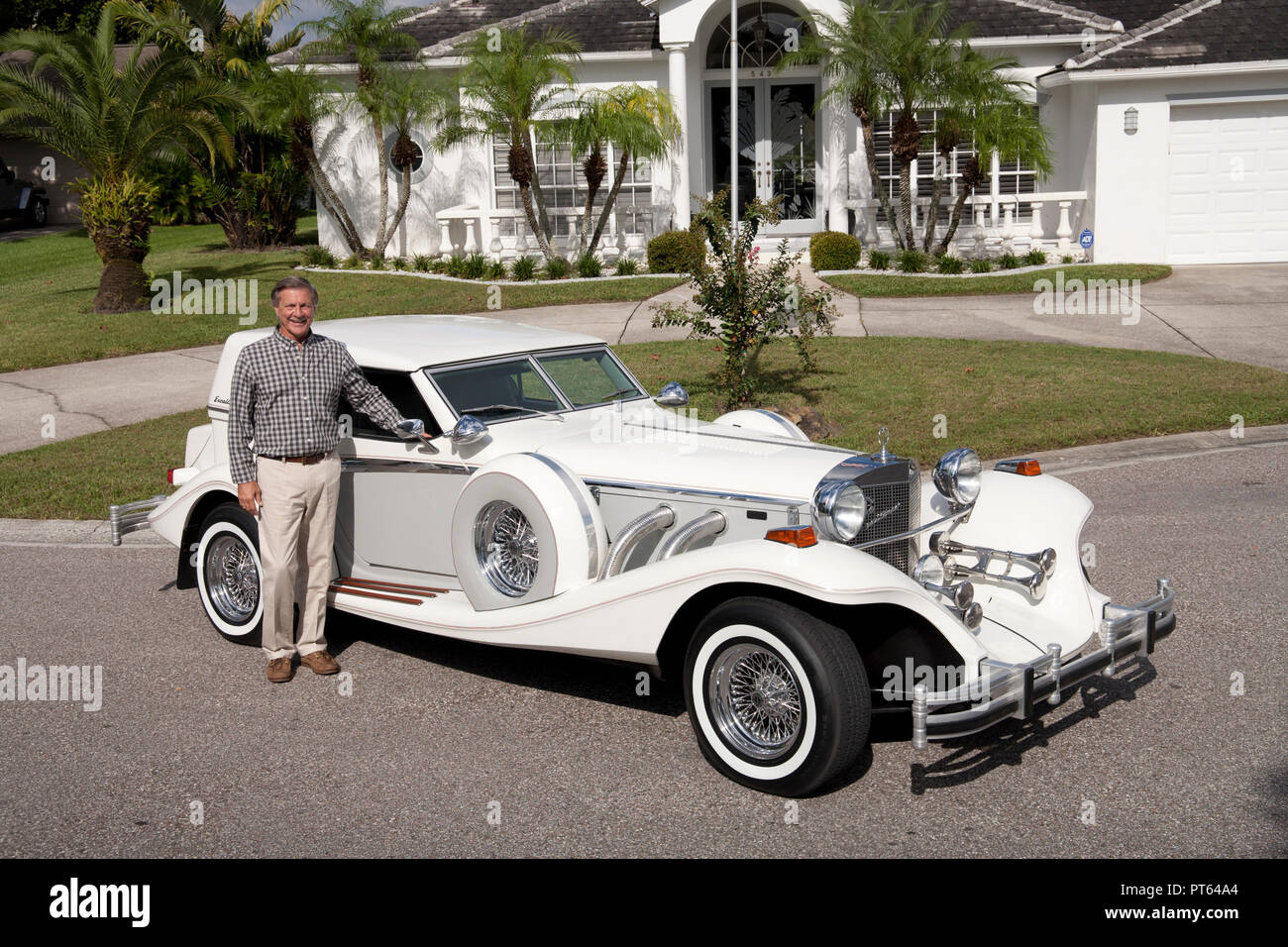 Excalibur - Classic Collectible Luxury Automobile Stock Photo - Alamy